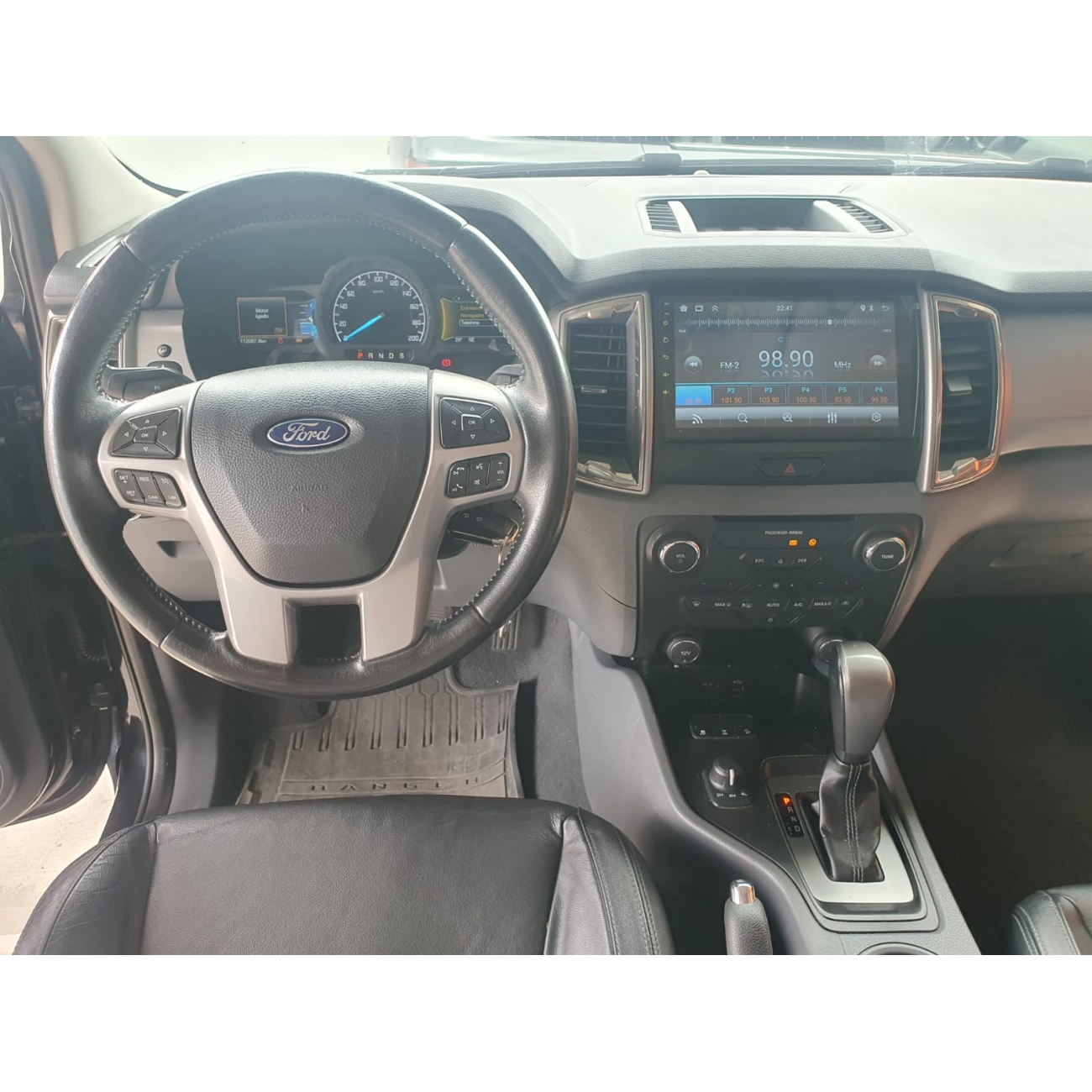 MOLDURA 9" FORD RANGER CABINE DUPLA MODELO XLT/LIMITED 2017/2023 E ...